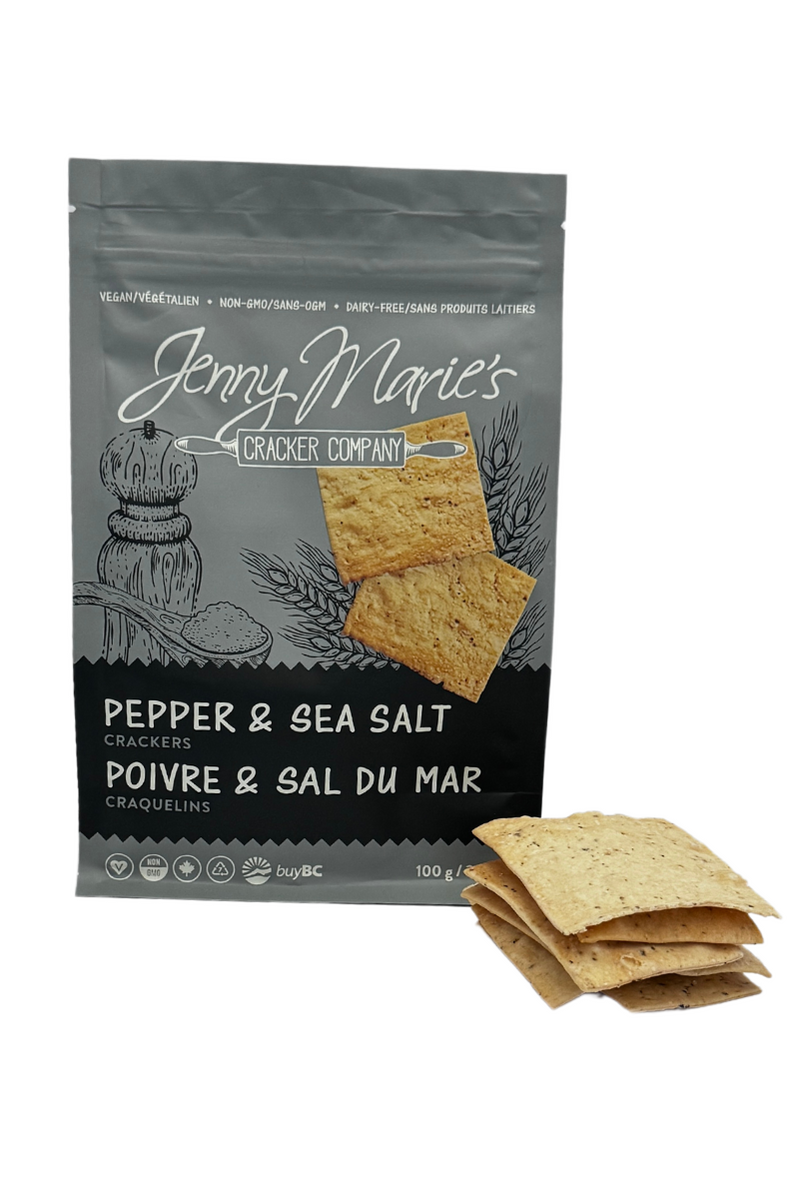 Deliciously addictive vegan crackers handmade in Victoria, BC.